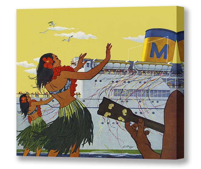 Aloha, Matson Lines, 1957